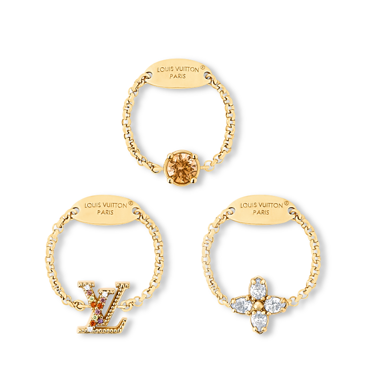 Lady LV Ring Set S00 - Women - Fashion Jewelry | LOUIS VUITTON